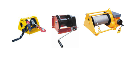 Treuils manuels, électriques et hydrauliques | SMIR Levage