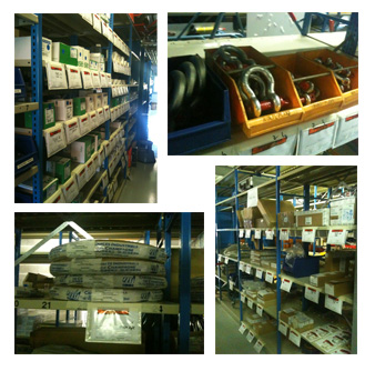 Gamme de pièces détachées